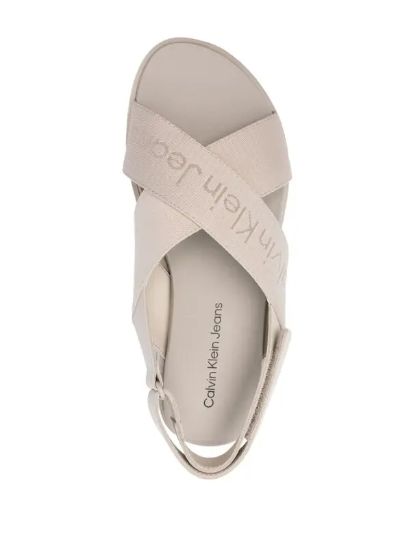 Calvin Klein 55mm Flatform Slingback Sandals