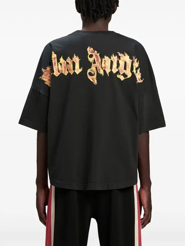 Palm Angels Logo-print Cotton T-shirt