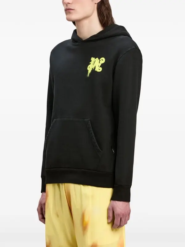 Palm Angels Thinking Pencil Cotton Hoodie
