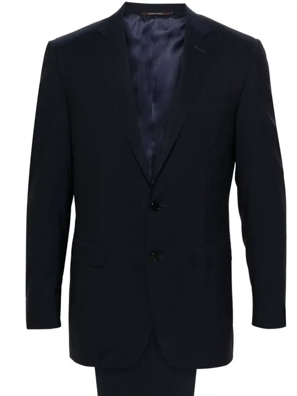 Canali Single-breasted Wool Suit