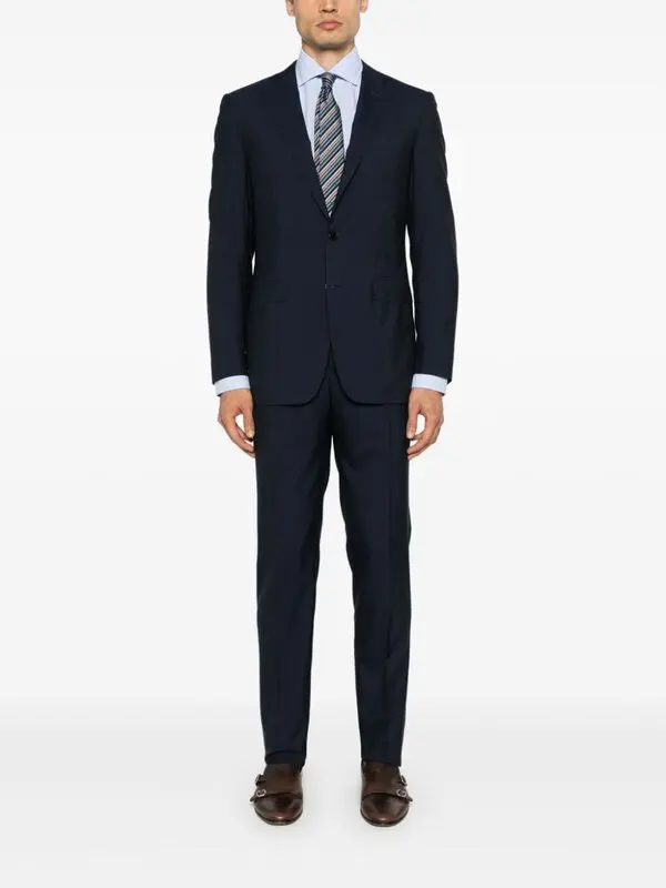 Canali Single-breasted Wool Suit