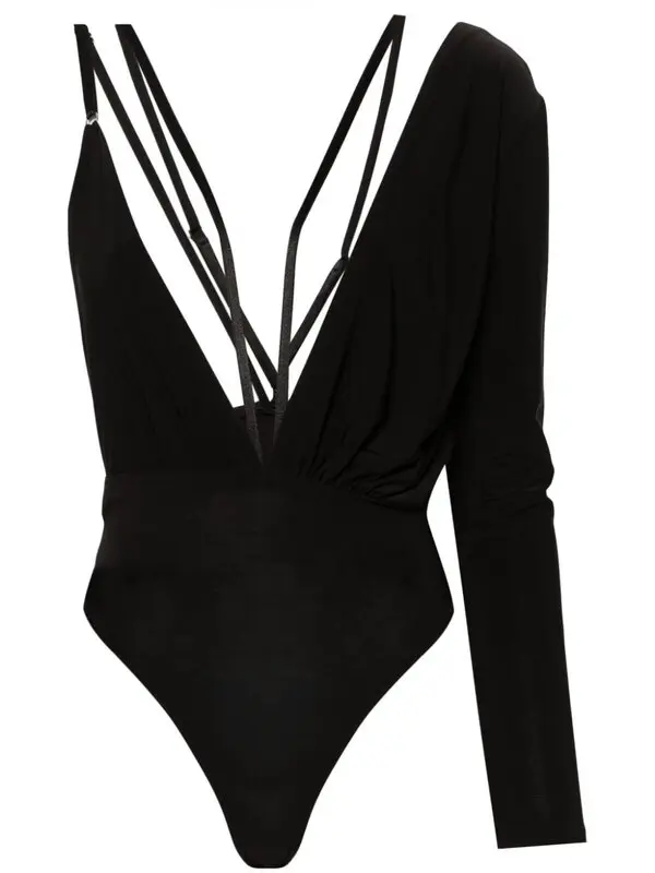 Alchemy Fashions X Lia Aram V-neck Strapped Bodysuit