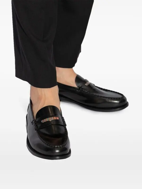 Paul Smith Round-toe Leather Loafers