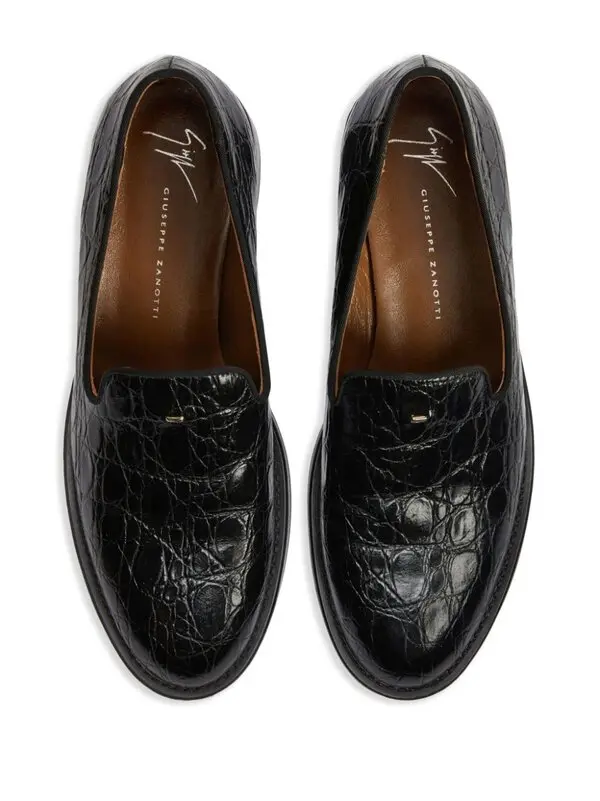 GIUSEPPE ZANOTTI Dories Leather Loafers