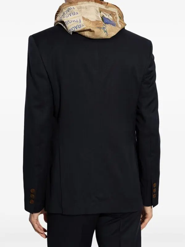 VIVIENNE WESTWOOD Peak-lapel Single-breasted Blazer