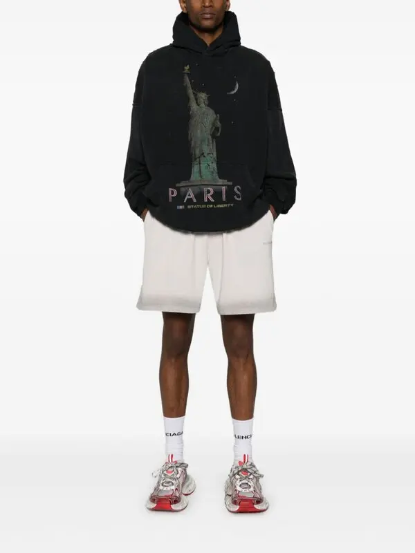 Balenciaga Liberty Distressed Hoodie