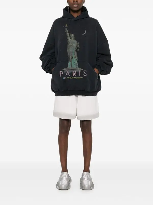 Balenciaga Liberty Distressed Hoodie