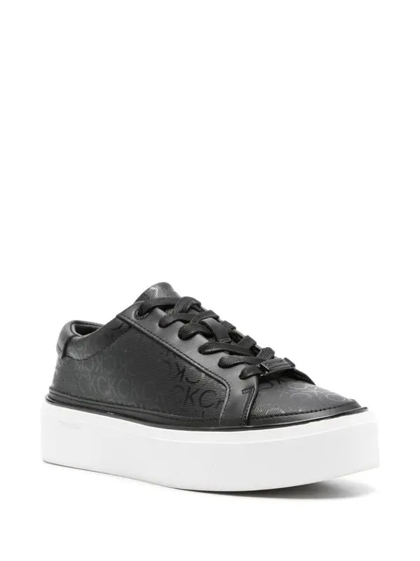 Calvin Klein Monogram Flatform Sneakers