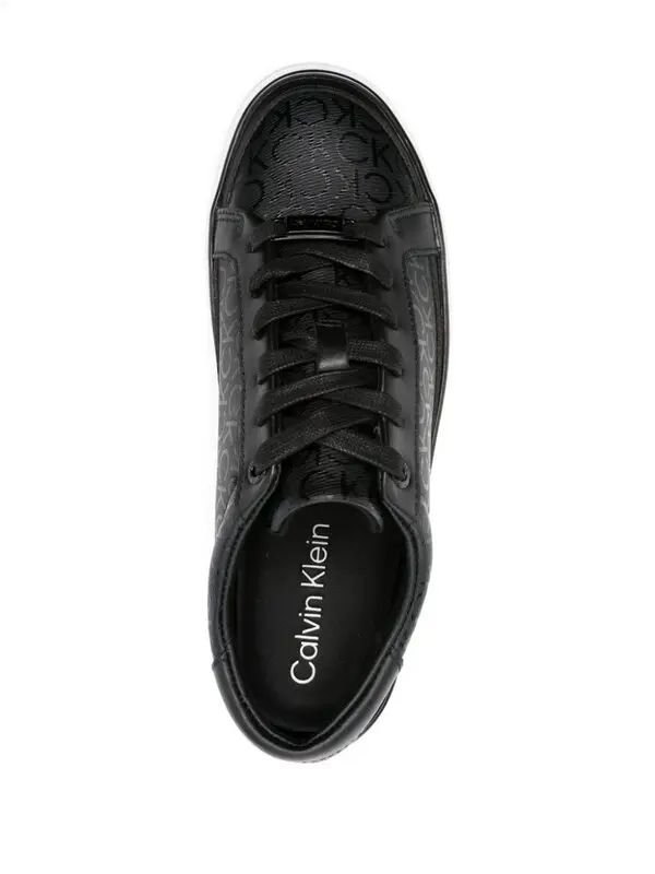 Calvin Klein Monogram Flatform Sneakers