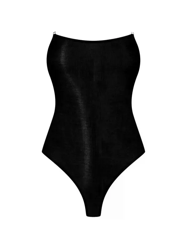 MAISON CLOSE La Femme Amazone Bodysuit - Black