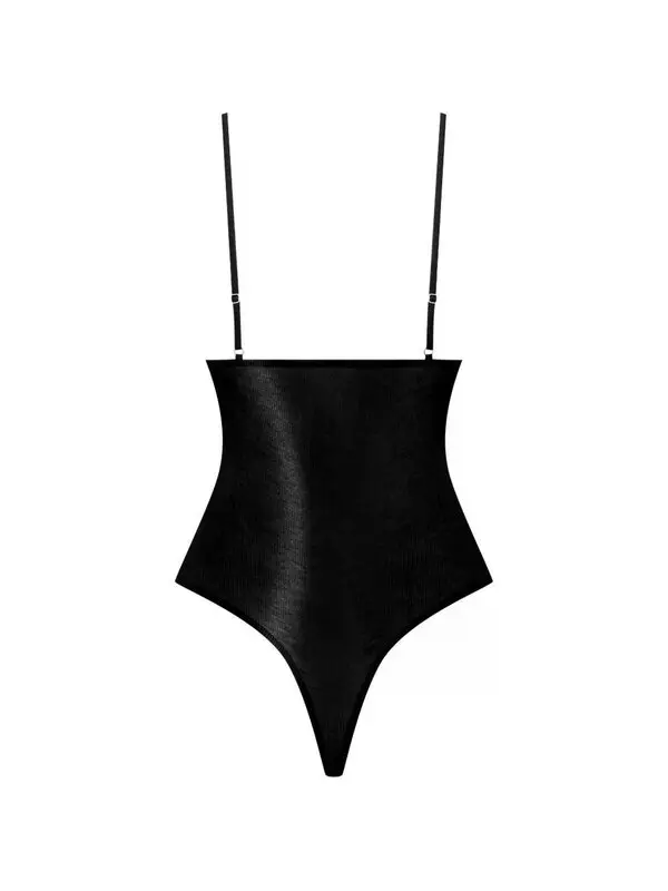 MAISON CLOSE La Femme Amazone Bodysuit - Black
