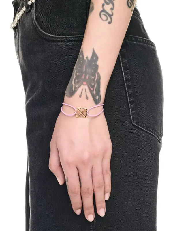 Off-White Arrow Cord Bracelet