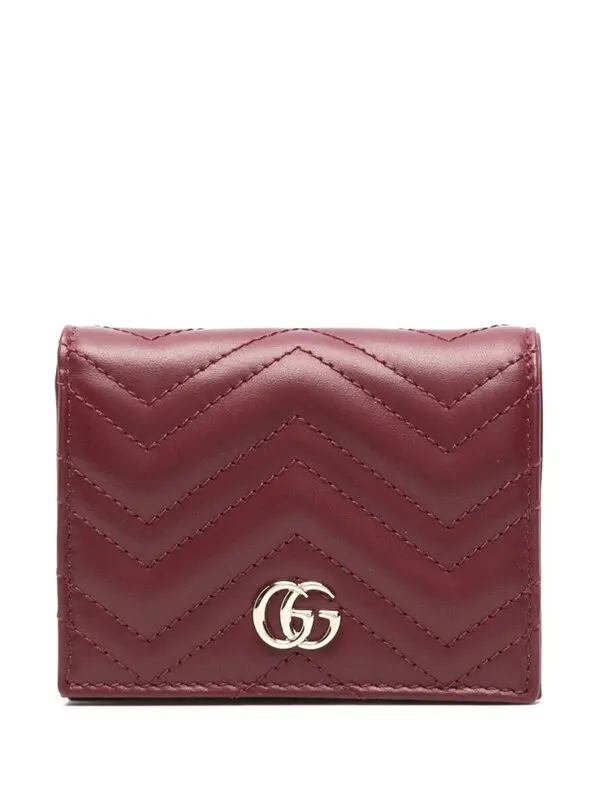 Gucci Gg Marmont 2.0 Wallet - Red