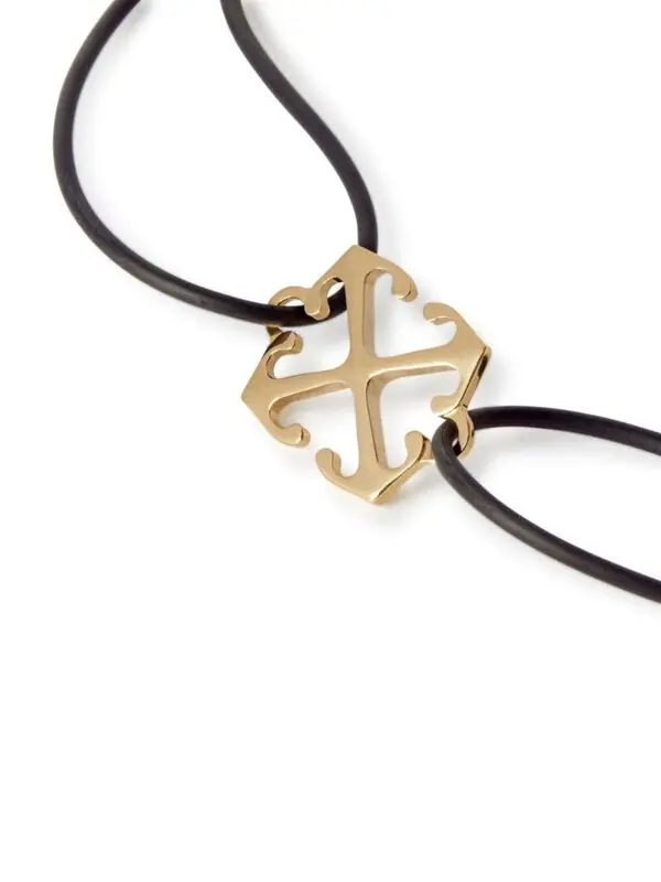 Off-White Arrow Cord Bracelet