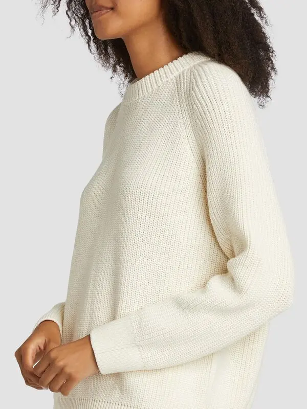 Jenni Kayne Oversized Cotton Fisherman Sweater