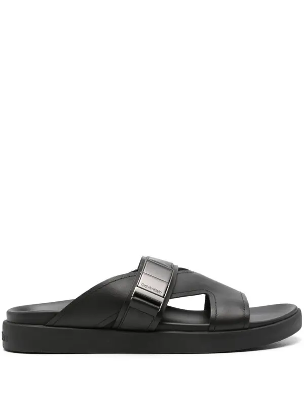 Calvin Klein Buckle Slides