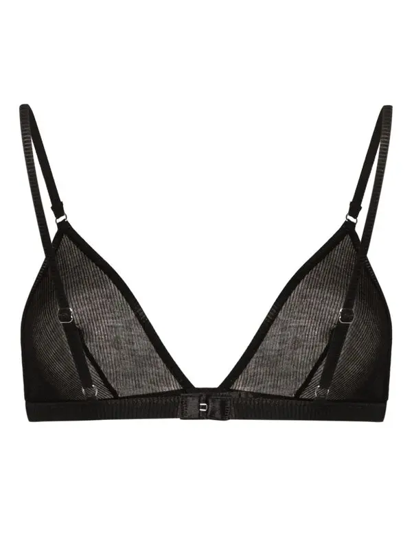 MAISON CLOSE La Femme Amazone Triangle Bra - Black