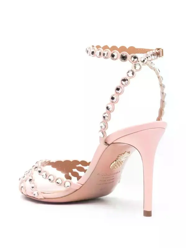 AQUAZZURA Tequila 85mm Sandals - Pink