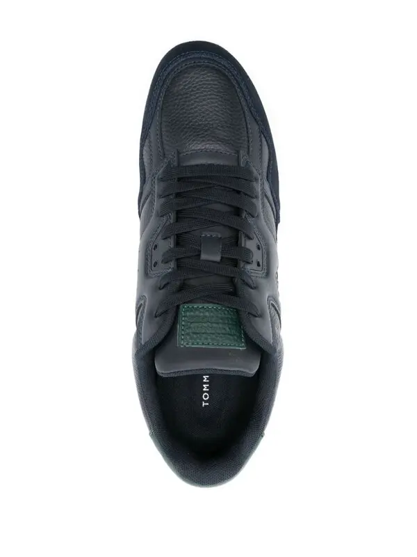 Tommy Hilfiger Leather Chunky Sneakers - Blue