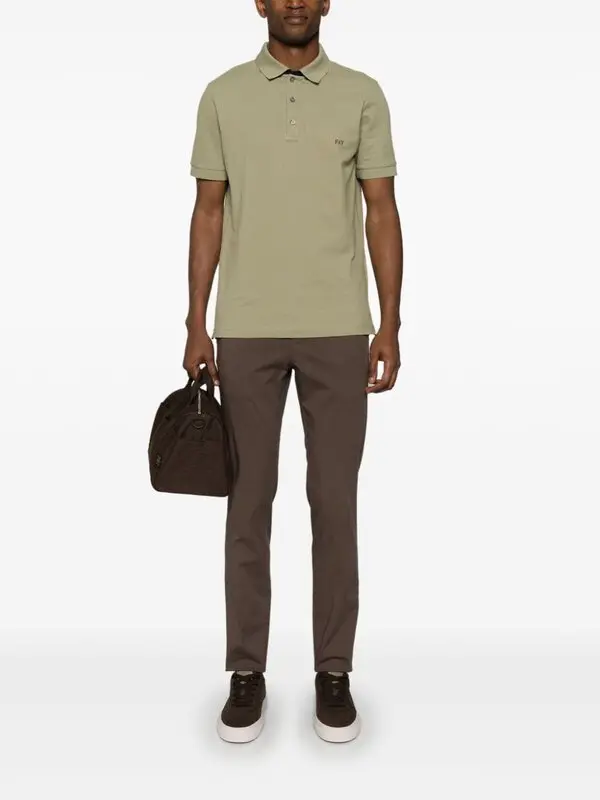 Incotex Mid-rise Slim Cut Chino Trousers - Brown
