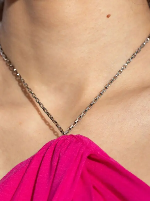 Attico Halterneck Maxi Dress - Pink