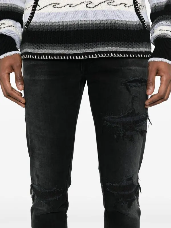 Amiri Distressed Skinny Jeans