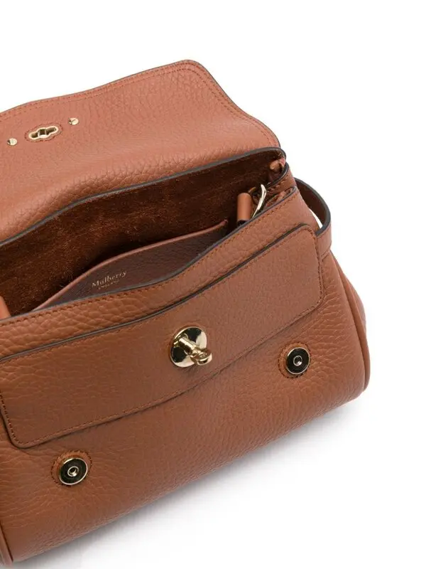 Mulberry Mini Alexa Leather Tote Bag - Brown