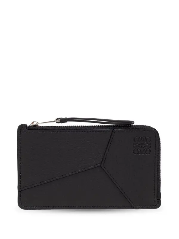 Loewe Puzzle Leather Wallet - Black