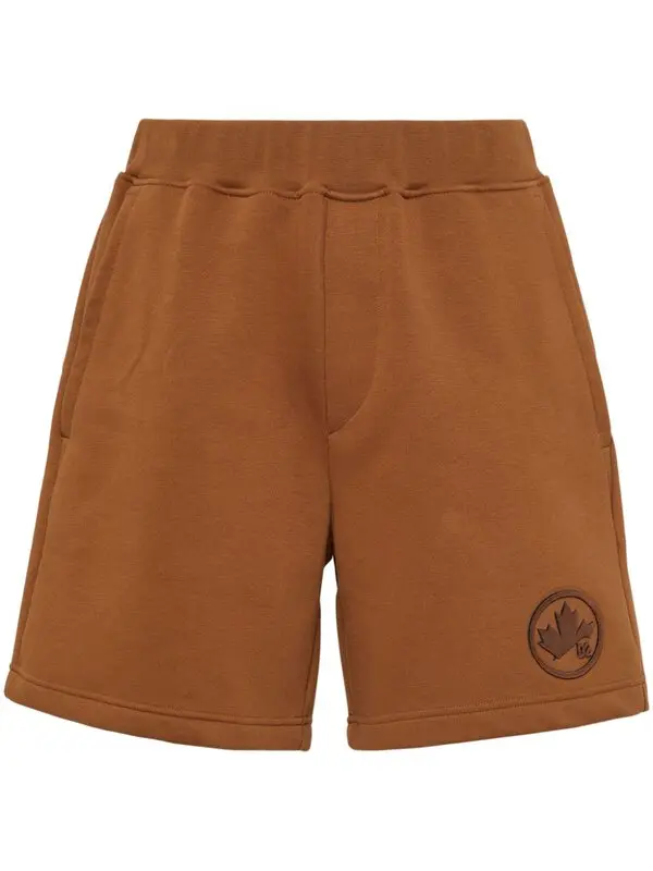 Dsquared2 Logo Appliqué Track Shorts