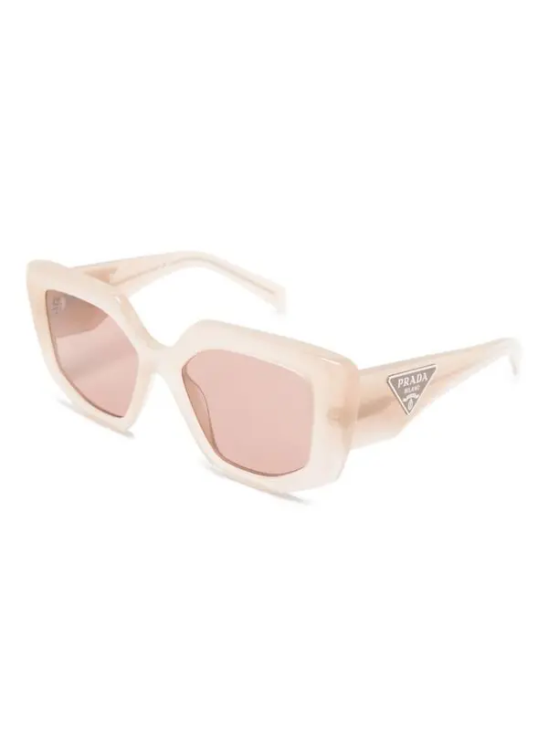 Prada Geometric Frame Sunglasses