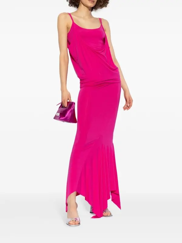 Attico Layered Maxi Dress