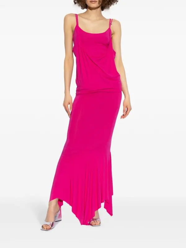 Attico Layered Maxi Dress