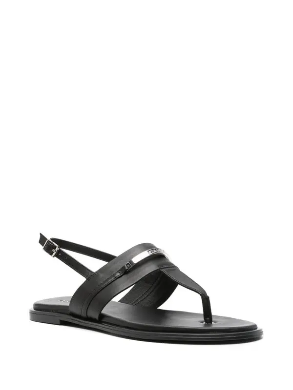 Calvin Klein Plaque Thong Sandals