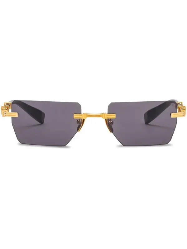 Balmain Pierre Rimless Sunglasses - Gold