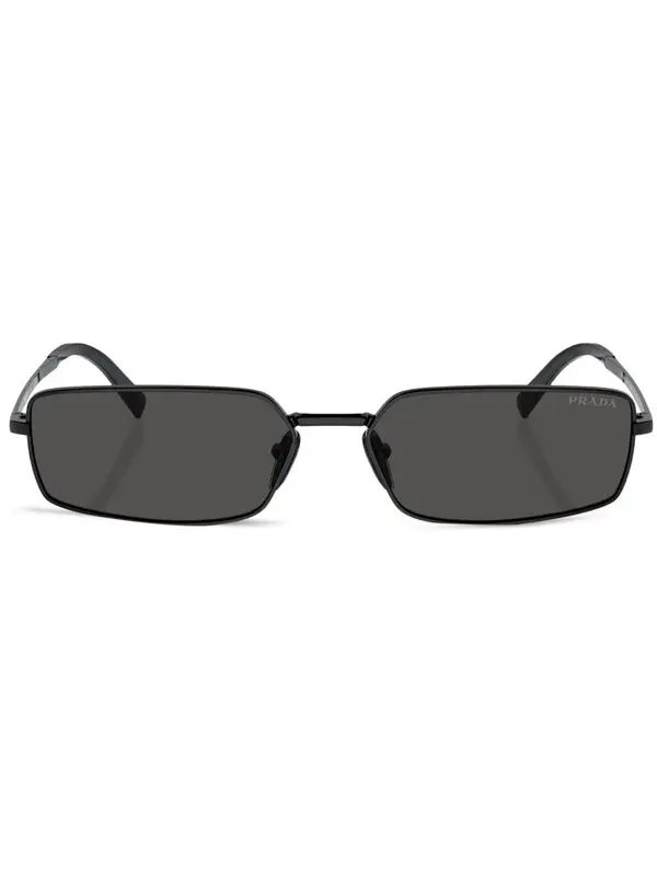 Prada Rectangle Sunglasses - Black