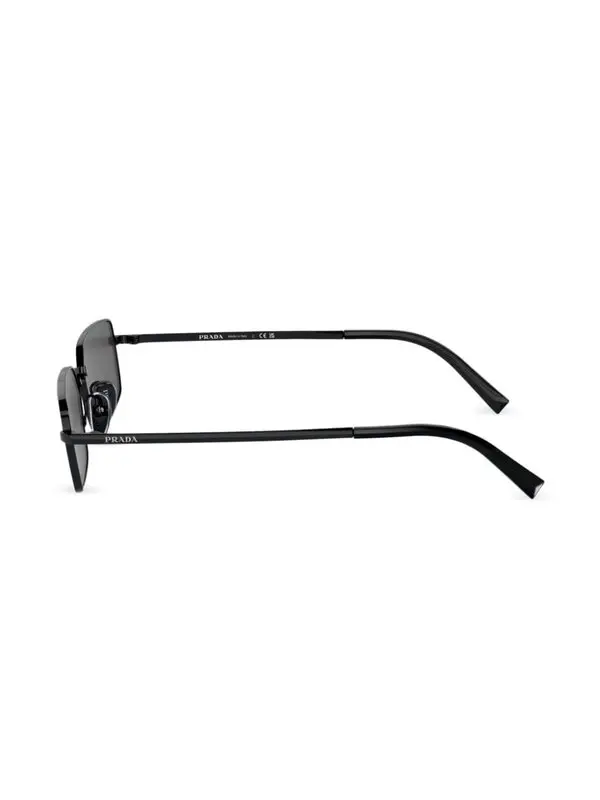 Prada Rectangle Sunglasses - Black