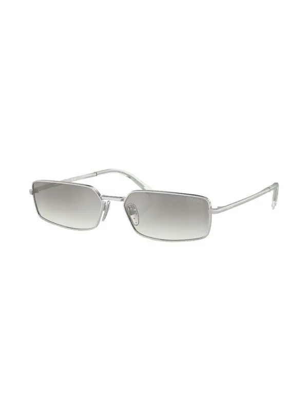 Prada Rectangle Sunglasses - Silver