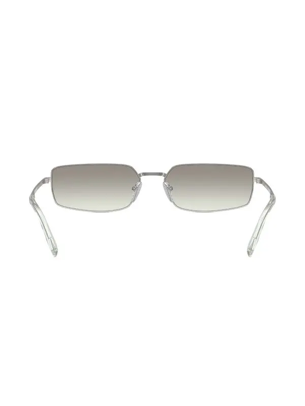 Prada Rectangle Sunglasses - Silver