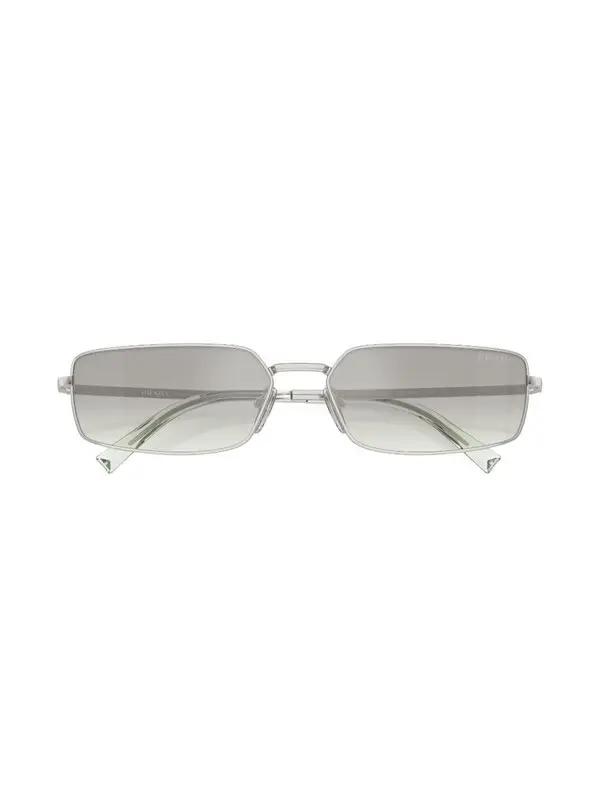 Prada Rectangle Sunglasses - Silver