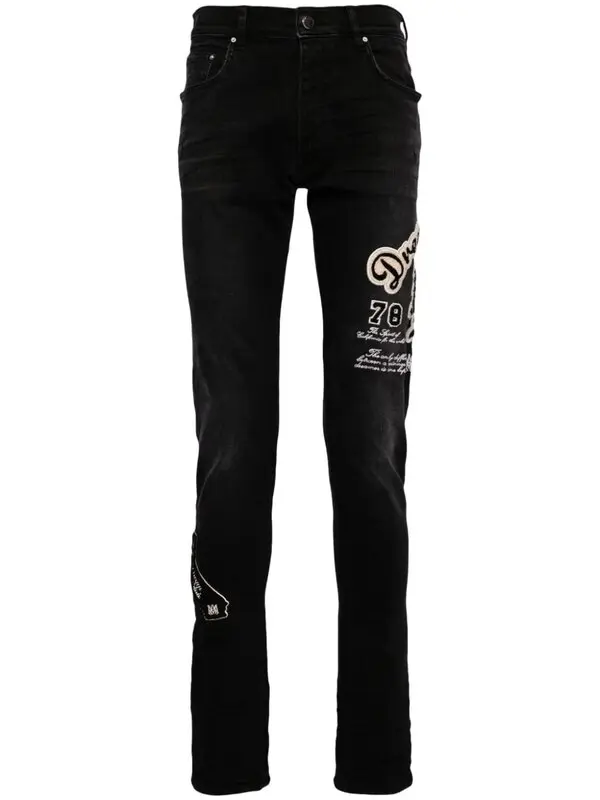 Amiri Mid-rise Skinny Jeans