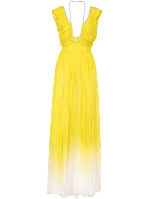 Philipp Plein V-neck Maxi Dress