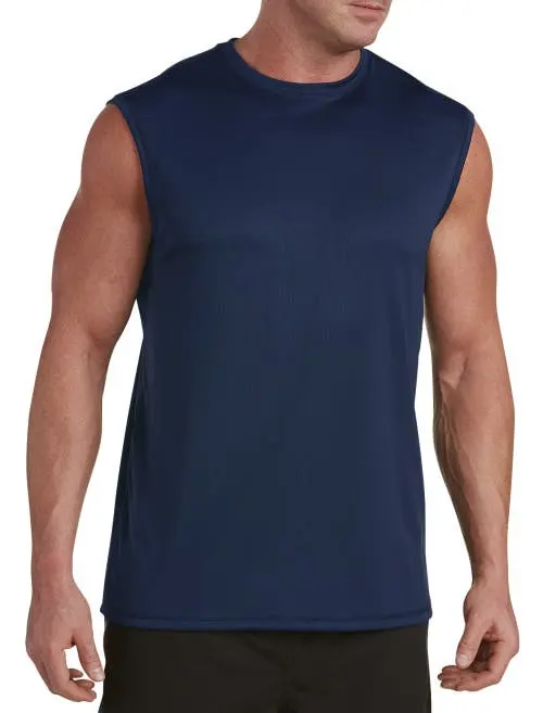 HARBOR BAY BY DXL Muscle T-shirt - Navy