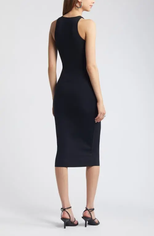 OPEN EDIT Sleeveless Body-con Midi Dress