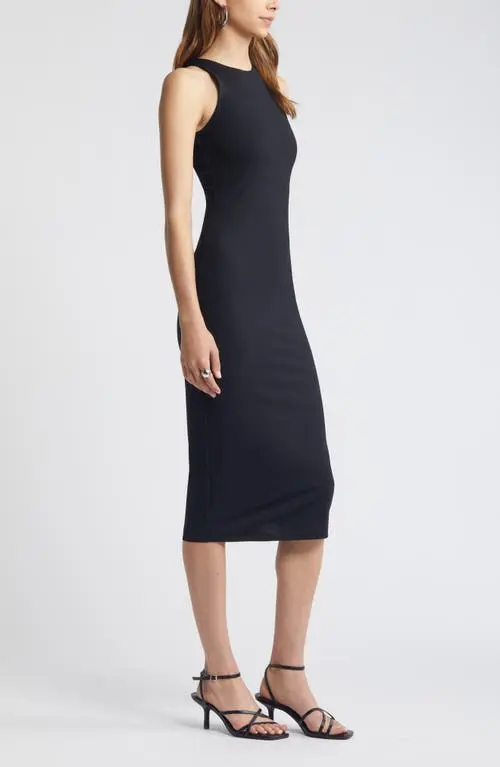 OPEN EDIT Sleeveless Body-con Midi Dress