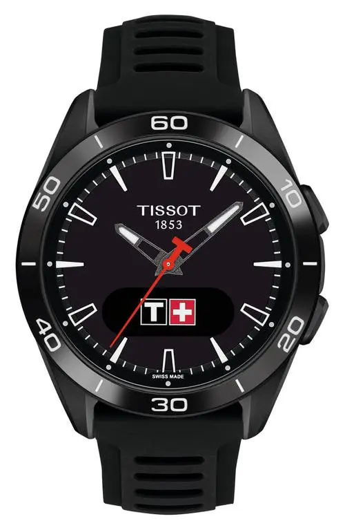 TISSOT T-touch Connect Sport Solar Smart Watch - Black