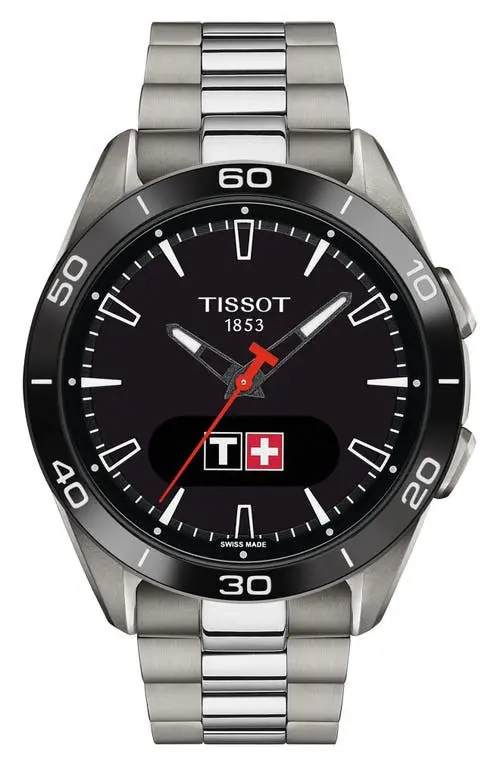 TISSOT T-touch Connect Sport Solar Smart Watch - Silver