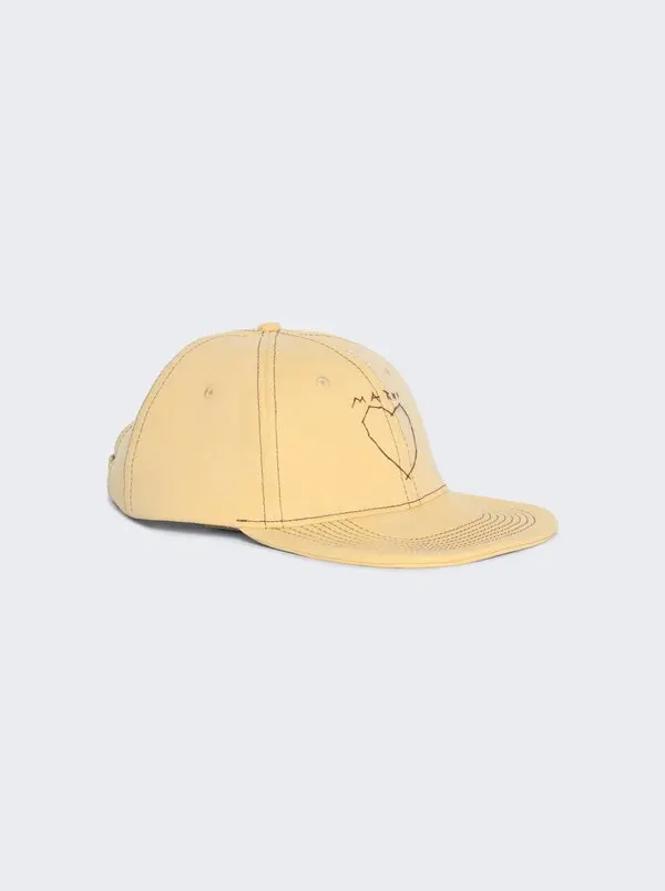 Marni Denim Baseball Cap - Citrus
