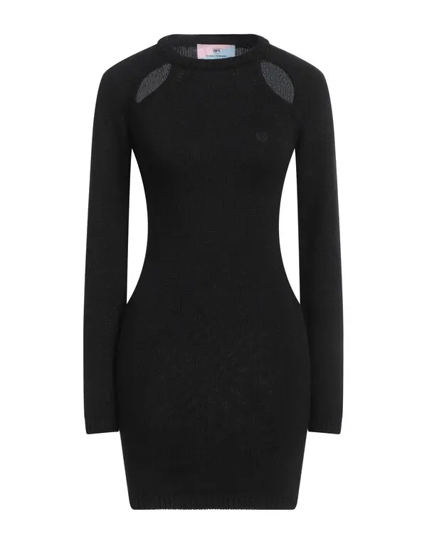 CHIARA FERRAGNI Mini Dress In Wool, Viscose, Polyamide, And Cashmere