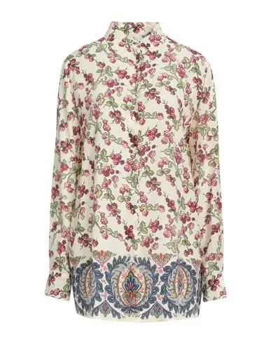 Etro Floral-print Silk Shirt - White