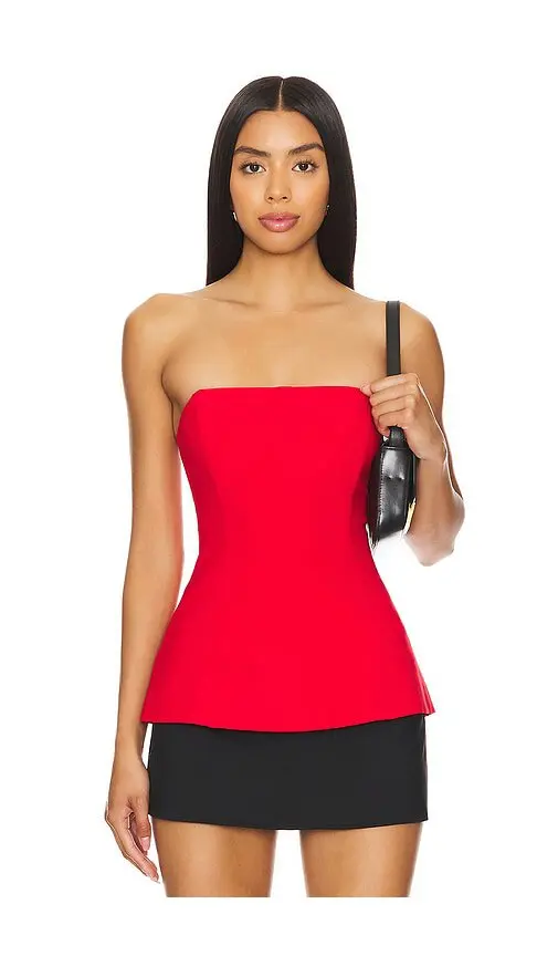 LOVERS AND FRIENDS Noah Top - Cherry Red